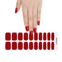 China Gel Nail Sticker Sheet 3D Nail Decals Self Adhesive Full Cover Manicure For Girls for sale