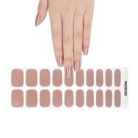 China Gel Nail Stickers Nail Wraps Peel Off Decals DIY Easy Manicure For Women Girls for sale