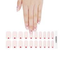 China Nail Stickers Gel Custom Logo Nail Art Supplies Manicure Wholesale Bulk for Women for sale