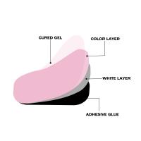 China Sun Air Cured Gel Nail Strips UV Free No Lamp Needed Full Cover Non Toxic Wholesale for sale
