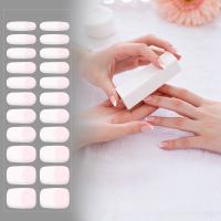 China Kids Gel Nail Stickers UV Free No Lamp Needed Safe Non Toxic Custom Logo Full Cover for sale