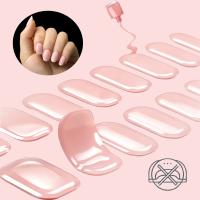 China Non UV Gel Nail Stickers OEM ODM Custom Logo Private Label Wholesale Supplier for sale