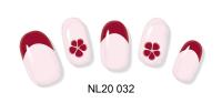 China French Tip Gel Nail Wraps UV Free No Lamp Needed Full Cover Salon Quality for sale