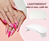 China 6W USB Mini LED UV Nail Lamp Portable Nail Dryer for Gel Polish Curing at Home for sale