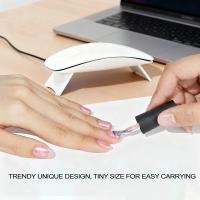 China 6W USB Mini LED UV Nail Lamp Portable Nail Dryer for Gel Polish Curing at Home for sale