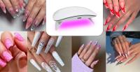 China 6W USB Nail Lamp LED UV Mini Nail Dryer for Manicure Gel Polish Curing Tool Set for sale