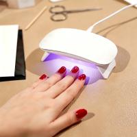 China 6W UV LED Nail Lamp Mini Portable Nail Dryer for Nail Art and Manicure Salon Use for sale