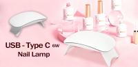 China 6W LED UV Nail Lamp Portable USB Mini Nail Dryer for Salon Manicure Curing Light for sale
