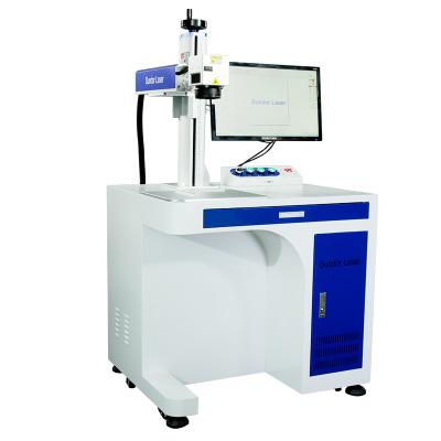 China 20W 30W 50W Fiber Laser Marking Machine for Metal Stainless Steel with 110x110mm Work Area for sale