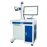 China 20W 30W 50W Fiber Laser Marking Machine for Metal Stainless Steel with 110x110mm Work Area for sale