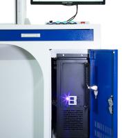 China 20W 30W 50W Fiber Laser Marking Machine for Metal Stainless Steel with 110x110mm Work Area for sale