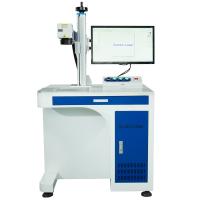 China 20W 30W 50W Fiber Laser Marking Machine for Metal Stainless Steel with 110x110mm Work Area for sale