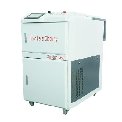 China 100W Handheld Fiber Laser Cleaning Machine for Metal Rust Removal 1064nm for sale
