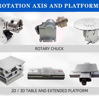 China Rotary Laser Engraving Device for Acrylic Crystal Glass Leather Metal Wood for sale