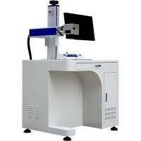 China 50W Fiber Laser Marking Machine 1064nm Desktop Engraver for Metal Plastic CE ISO for sale