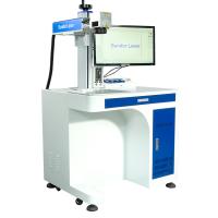 China 20W 30W 50W Fiber Laser Marking Machine 110x110mm Work Area CE ISO Certified for sale
