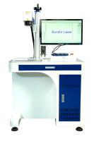 China 20W 30W 50W Fiber Laser Marking Machine 110x110mm Work Area CE ISO Certified for sale
