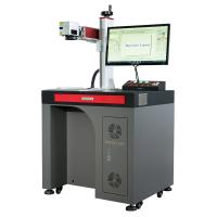 China Separable Portable Mopa 3D Fiber Laser Metal Engraving Machine 20W Air Cooling for sale