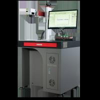 China 60 100 Watt Fiber Laser Marking Machine Ipg Mini Portable 3d Rotary Laser Marker for sale
