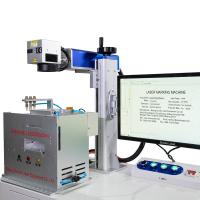China Sundor Raycus 60W 3D Dynamic Fiber Laser Marking Machine for Metal with 110x110mm Work Area for sale