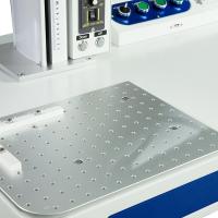 China 3D Color MOPA Fiber Laser Marking Machine 20W 30W 50W 100W for Metal Steel Brass for sale
