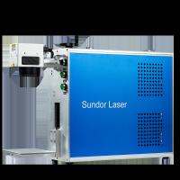 China 20W 30W 50W Fiber Laser Marking Machine for Stainless Metal with Raycus 1064nm for sale