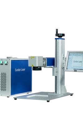 China Separate Style Fiber Laser Marking Machine 20W 30W 50W for Jewelry Engraving for sale