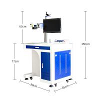 China 50W Fiber Laser Marking Machine 110x110mm Work Area CE ISO Sundor YLH-20L for sale