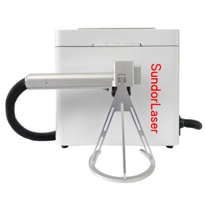 China Portable Fiber Laser Marking Machine 20W 30W 50W 100W for Metal Engraving Cutting for sale