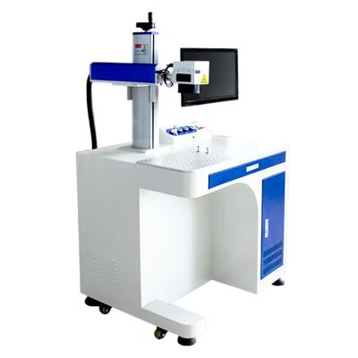 China 20W Fiber Laser Marking Machine CCD Visual Positioning for Metal Non-Metal 110x110mm for sale