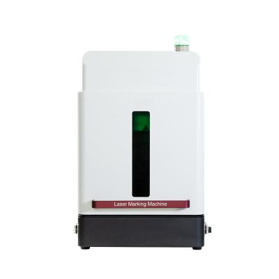 China Desktop Fiber Laser Marking Machine 20W 30W 50W for Metal Engraving 110x110mm for sale