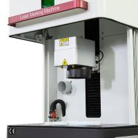 China Mini Fiber Laser Marking Machine 20W 30W 50W 100W Enclosed Portable Engraver for Metal for sale