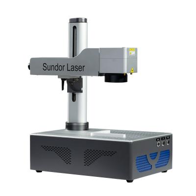 China 20W 30W 50W 100W Portable Fiber Laser Marking Machine for Metal Engraving with 1064nm Wavelength for sale