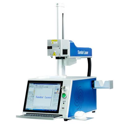 China 20W 30W 50W 100W Mopa Fiber Laser Marking Machine for Deep Engraving Metal Steel 3D for sale