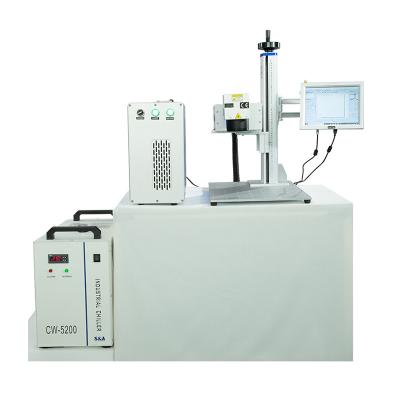China Desktop Mini UV Laser Marking Machine 3W 5W 10W for Metal Plastic Ceramic 110x110mm for sale