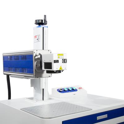China Desktop CO2 Laser Marking Machine 30W 60W for Plastic Leather Non-Metal Materials for sale