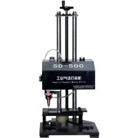 China Industrial Pneumatic Dot Peen Marking Machine 140x80mm Print Area for Metal Steel for sale