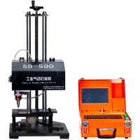 China Pneumatic Dot Peen Marking Machine 0.012-0.6mm Printing Depth 140x80mm for sale