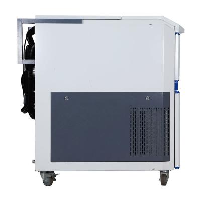 China 20-100KHz Portable Fiber Laser Cleaning Machine 100W for Rust Removal on Metal for sale