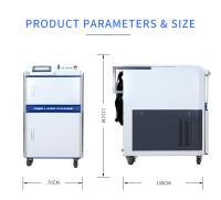 China Air Cooled 100w Laser Cleaning Machine Laser Rust Removal Cleaning Machine for sale