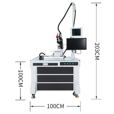 China 200W 300W 400W YAG Laser Welding Machine for Stainless Steel Titanium Mold Repair for sale