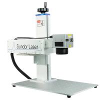 China 3W 5W 10W UV Laser Marking Machine Portable Fiber Laser for Metal PCB 110x110mm for sale