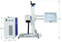China 20W 30W 50W 100W Portable Fiber Laser Marking Machine CE ISO 1064nm for sale