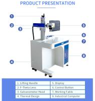 China CO2 Laser Marking Machine 50W for Acrylic Rubber with ±0.01mm Precision for sale