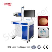 China Desktop Type 30w Co2 Laser Engraving Machines High Accuracy for sale