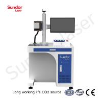 China Desktop Type 30w Co2 Laser Engraving Machines High Accuracy for sale