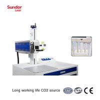 China Desktop Type 30w Co2 Laser Engraving Machines High Accuracy for sale