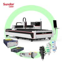 China CNC 1000W Fiber Laser Cutting Machine for Carbon Steel 1500x3000mm for sale