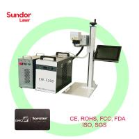 China Split Portable 3W UV Laser Marking Machine for Plastic with 110x110mm Marking Area for sale