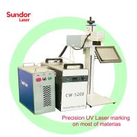 China CE Certified 3W 5W 10W UV Laser Engraving Machine 355nm for Acrylic Glass Metal Plastic for sale